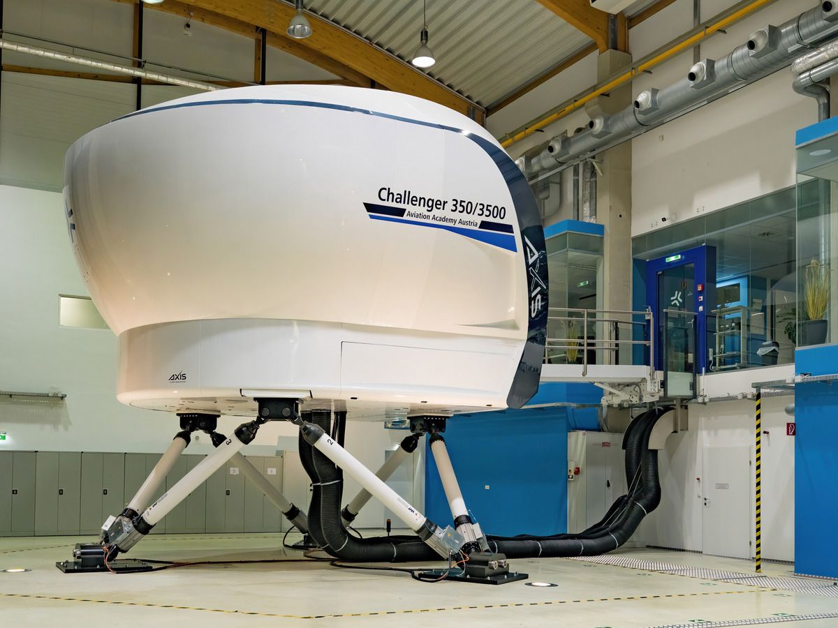 Aviation Academy Austria Introduces First Challenger 3500 Simulator ...